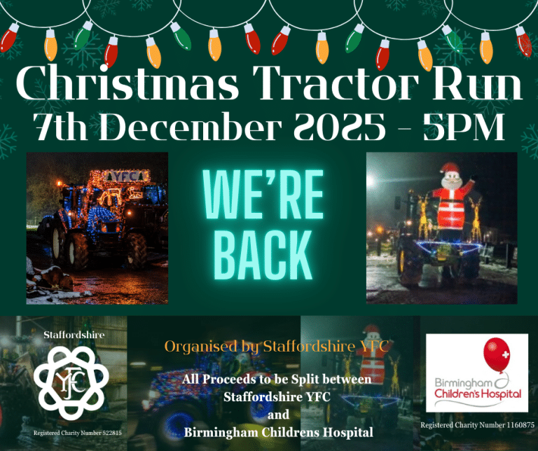 Staffordshire Young Farmers Christmas Tractor Run - Farmart Media