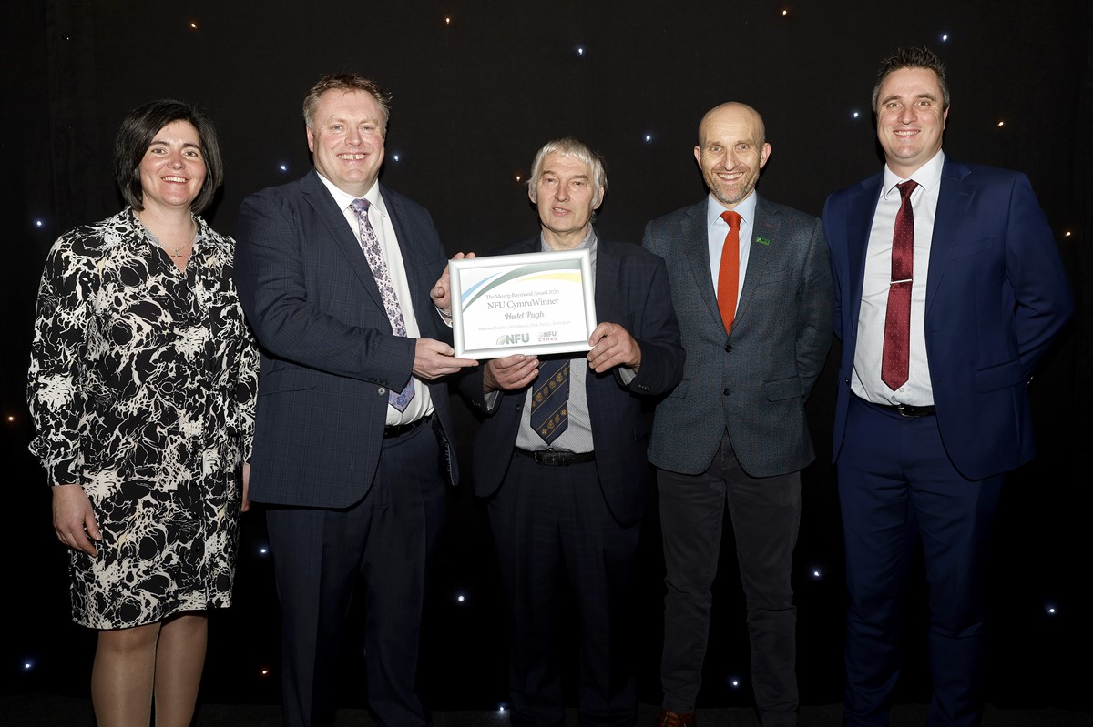 Meirionnydd farmer recognised with prestigious NFU Cymru award ...